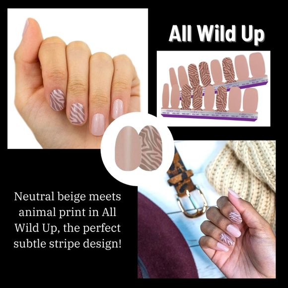 Color Street | Makeup | All Wild Up Color Street Dry Nail Polish | Poshmark